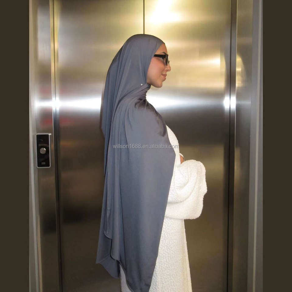 Willson 2026 Fashion Muslim Abaya Dress Modest Long Sleeves Teddy Abaya ...