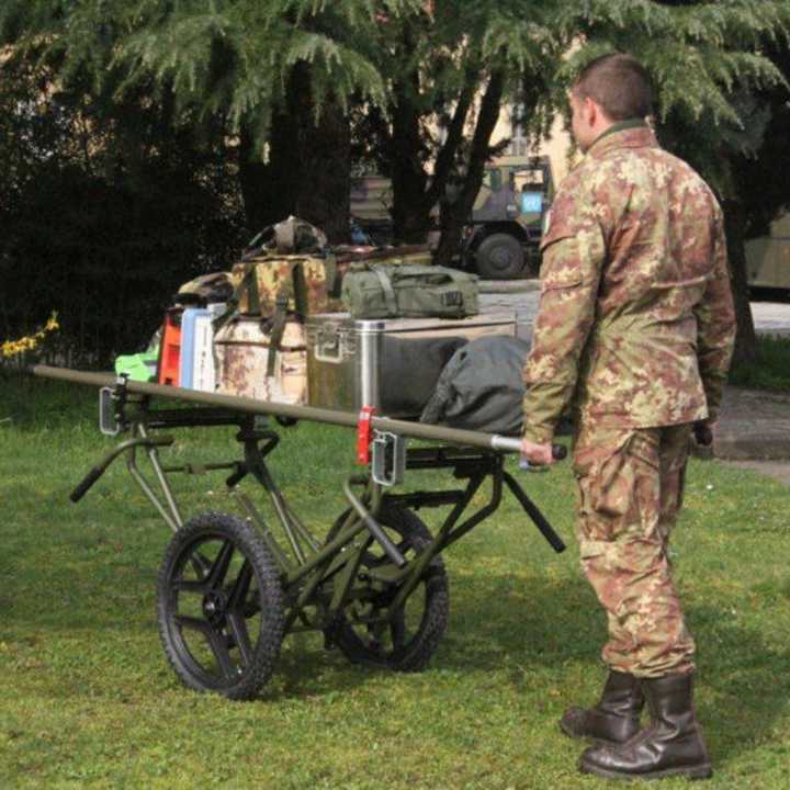 Tactical Folding Quick Litter Portable Filed Cart Patient Transport ...