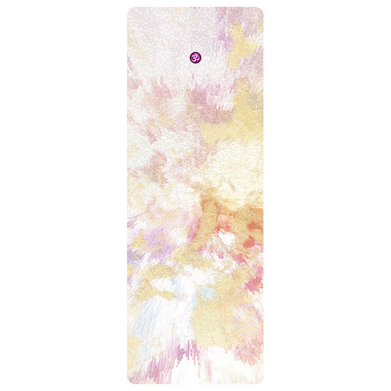 Universal Leather textured rubber Yoga Mat Patterned Luxury Finish ...