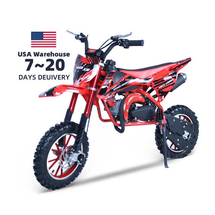 49cc 50cc Gas Power Automatic 2 Stroke EPA CE Kids Dirt Bike