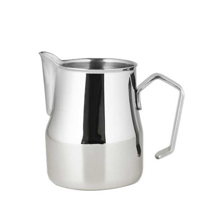 coffee and milk fronting pitcher stainless steel 18/8 milk jug 350/500 ...