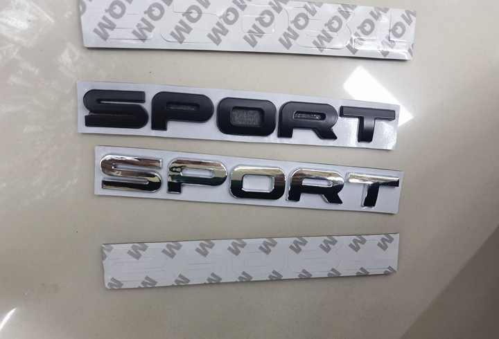 Custom 3D Chrome ABS Metal Crafts Car Logo Signs Emblem Sticker ...