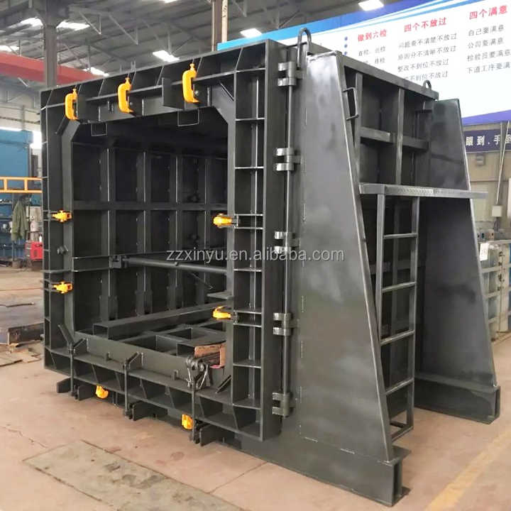 Large Square Precast Concrete Box Culvert Mould Prices