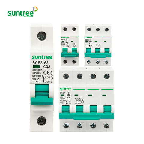 SUNTREE 6KA Single Pole RCBO - Reliable Residual Current Protection