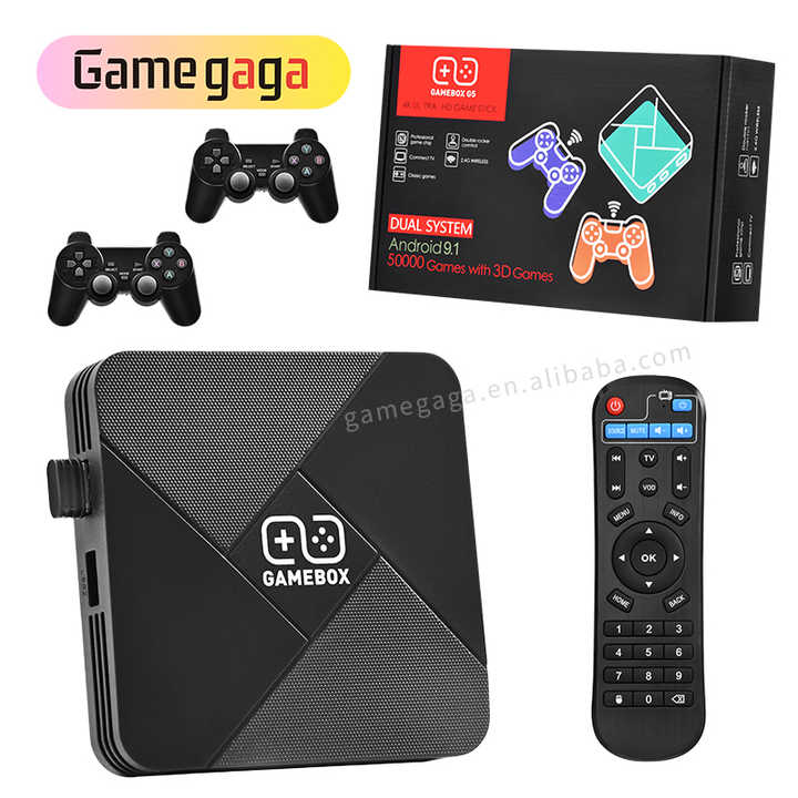 y Game Box G5 TV Gaming Console 30000+ Classic Games 64/128GB Mini ...