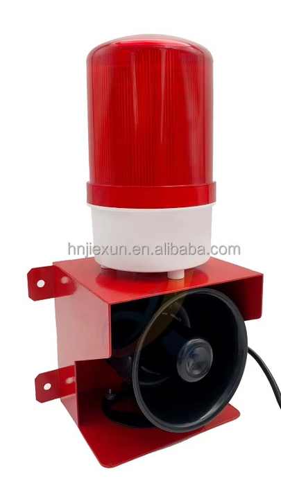 12V 24V Emergency Alarm Security Light Traffic Sound and Light Alarm ...