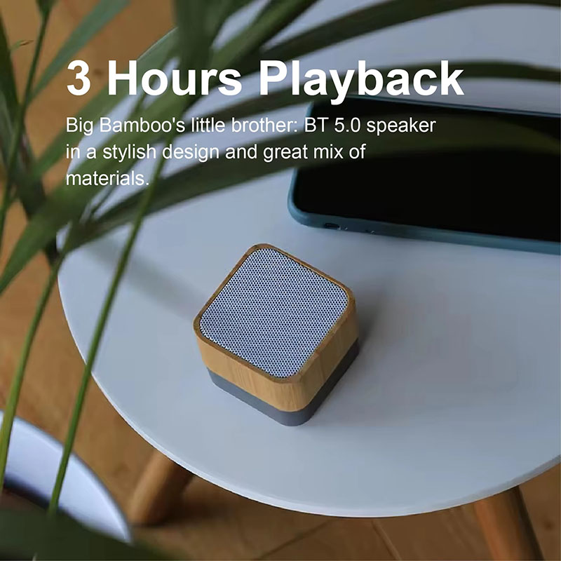 Premium Bamboo Wireless Speakers - High Quality & Style
