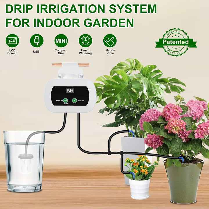 Automatic Plant Self Watering Devices - Efficient Irrigation