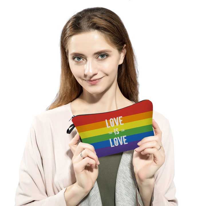 2023 Lgbtq Gay Pride Flag Travel Toiletry Bag - Buy Lgbt Makeup Bag ...