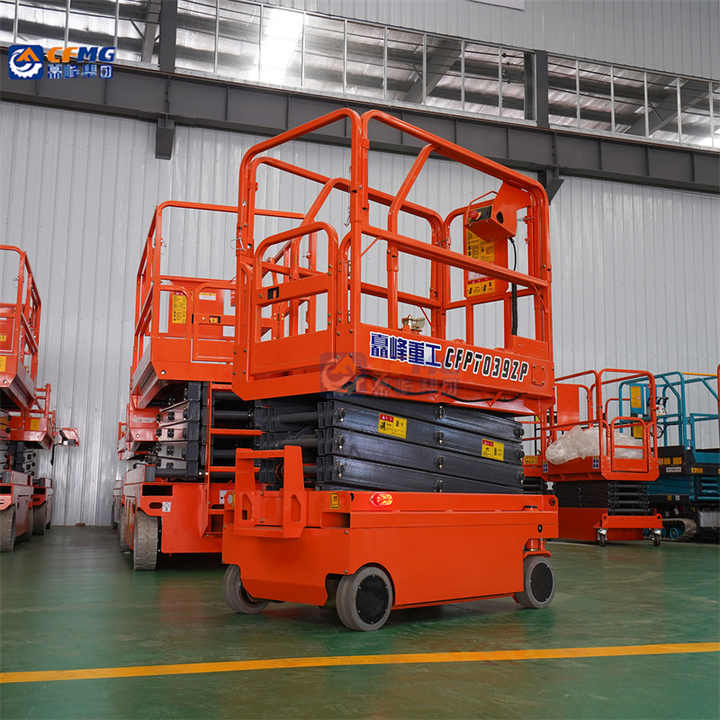 3m 4m Elevated Work Platform - Mini Electric Hydraulic Scissor Lift