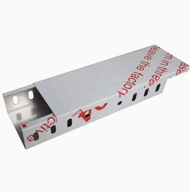 JS Industrial Solid Through Cable Tray 304 Stainless Steel ISO9001 ...