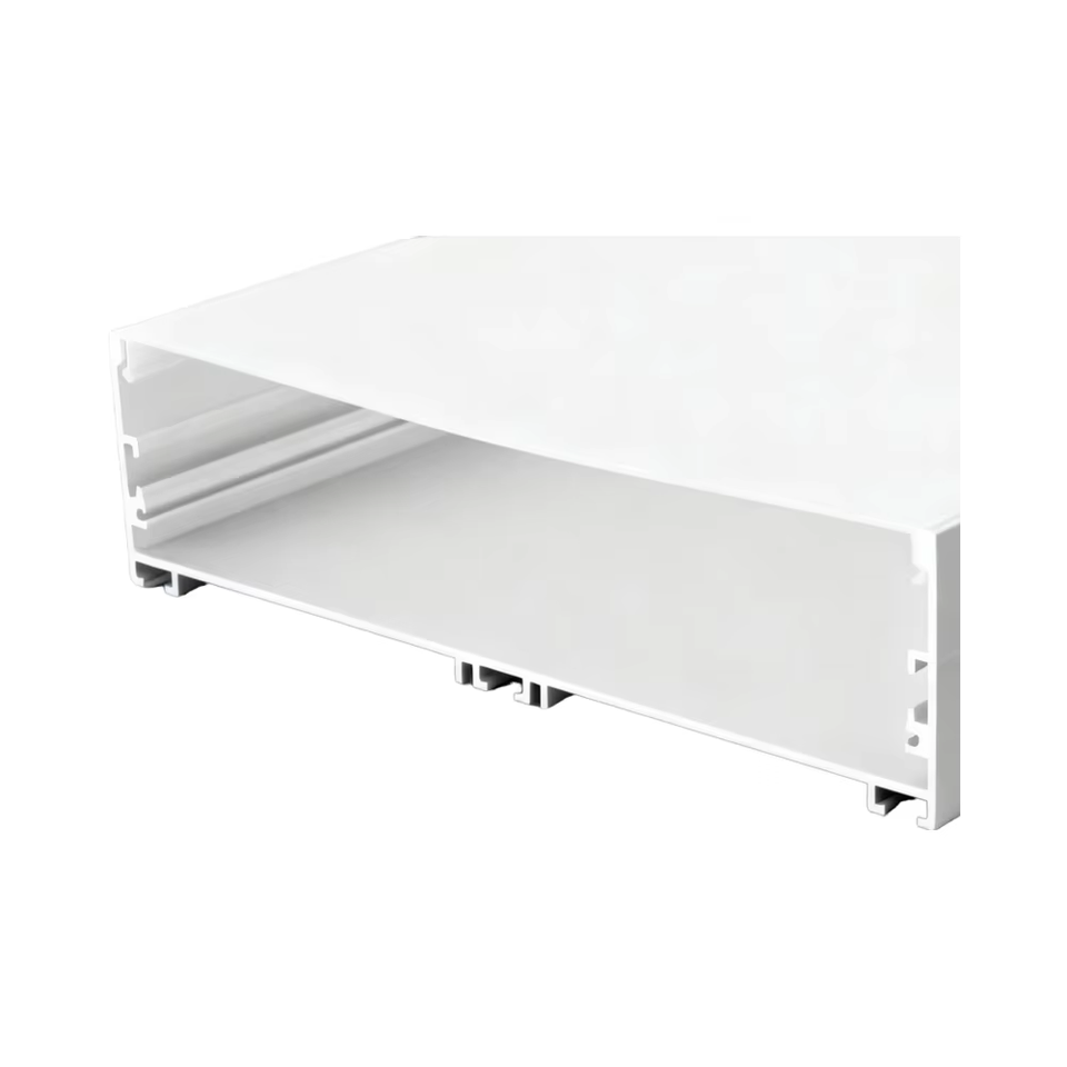 200*40mm Without Edge Linear Light Housing Surface Mounted LED Profile ...