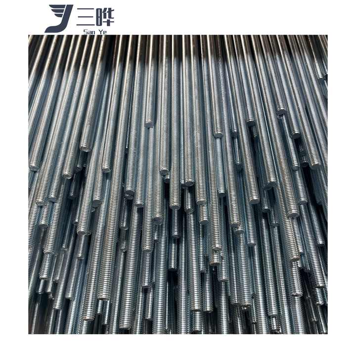 SANYE Cheap Fasteners Din 975 M24 10mm 8mm 9mm 3m 2meter Galvanized ...