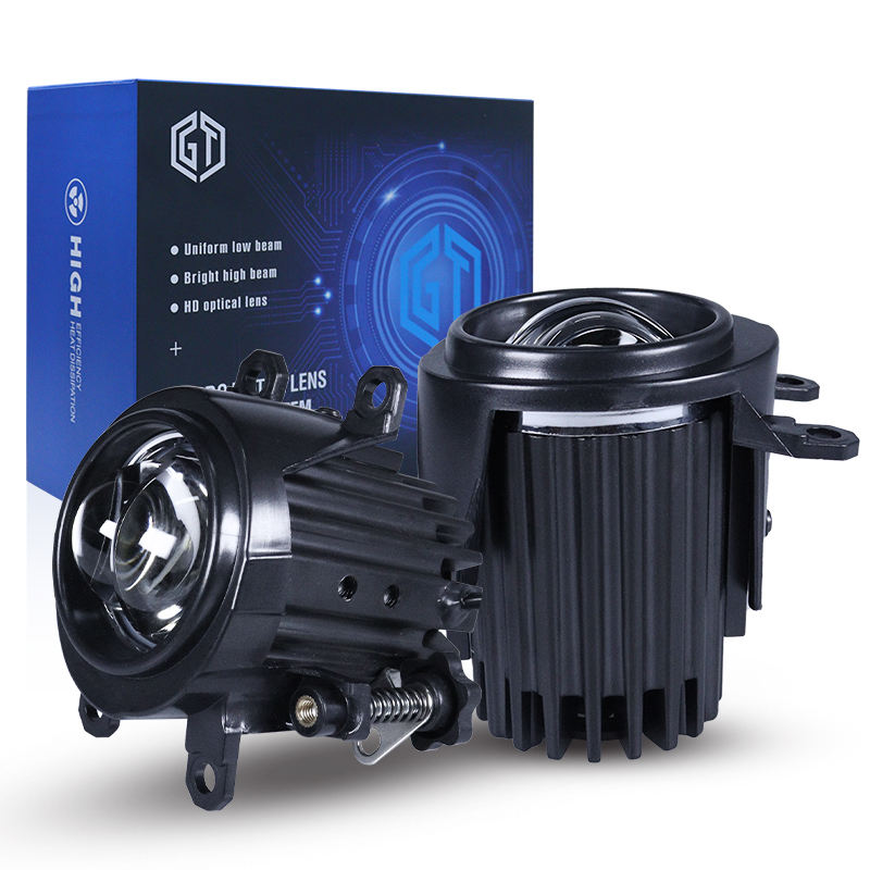 Bi Led Laser Fog Light 3 Inch LED Fog Lamp Projector Lens New 12V for ...