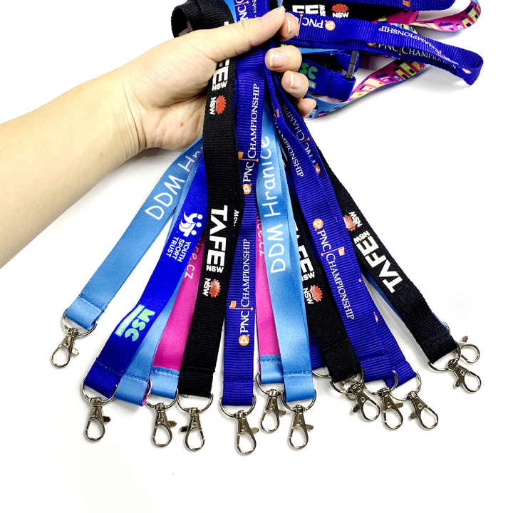 Custom Lanyards Cheap No Minimum Order Manufacturer Personalized Neck ...