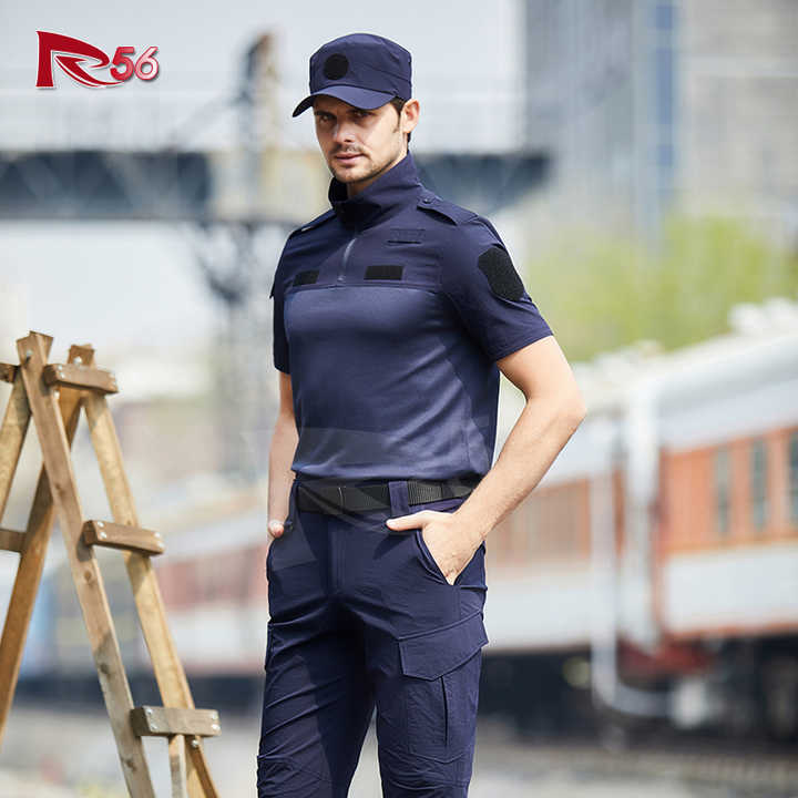 Summertime Security Guard Uniform Design Men Female Security Guard ...