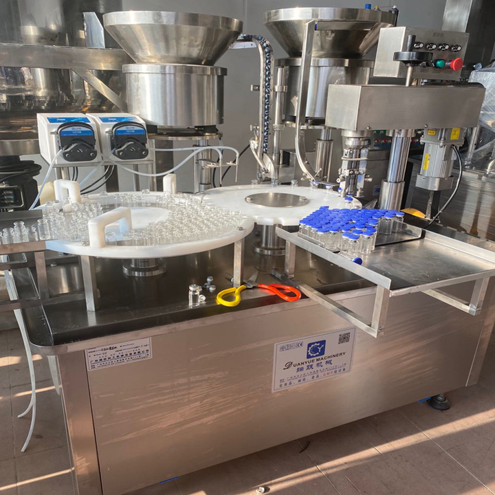 Medical Ampoule Vial Filling and Capping Machine Automatic Filling and ...