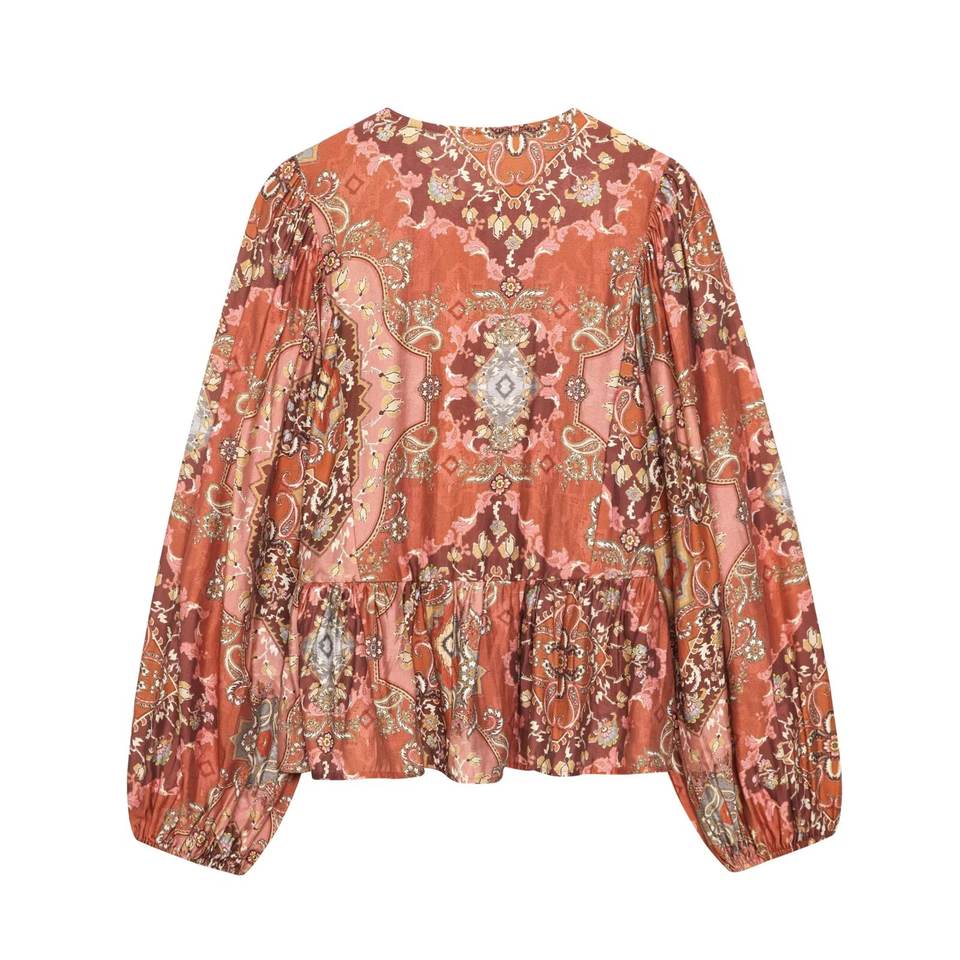 TAOP&ZA 2026 Spring European and American New Women's Casual Round Neck ...