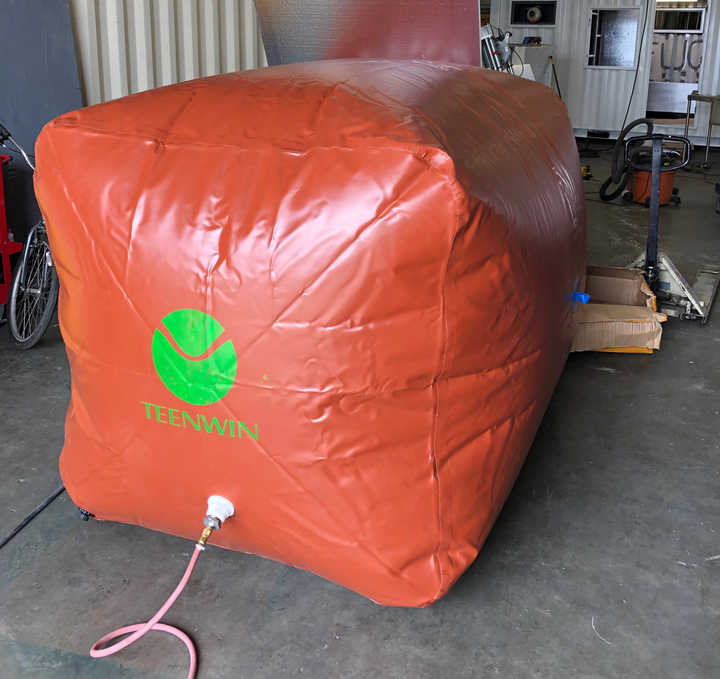 1~500m3 PVC Membrane Gas Storage Bag for Biogas Cooking