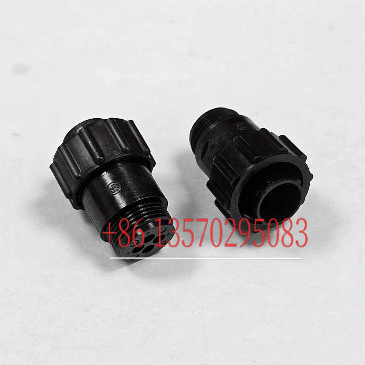 206429-1 TE AMP 4 Position Circular Connector Plug Housing Automotive ...