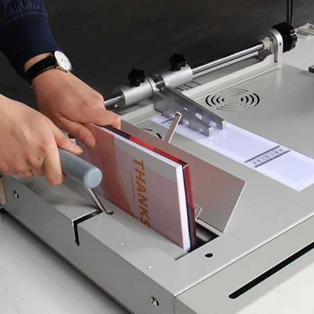 KDC-100P Semi-Automatic Book Cover Maker with Vinyl Pressing Machine OEM