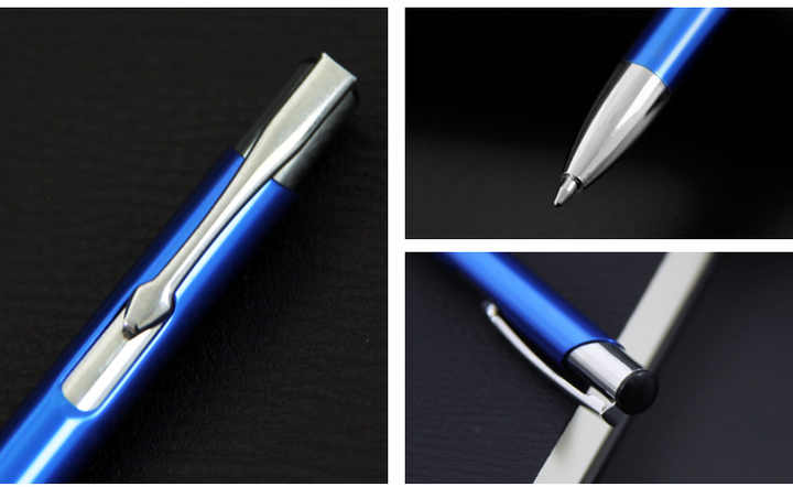 Wholesale Aluminum Rod Ballpoint Pen Metal Press Ballpoint Pen High-End ...