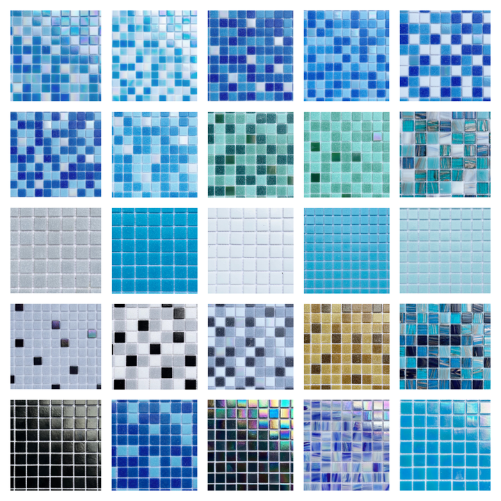 Mosaic Mesh for Swimming Pools Easy Installation and Peel and Stick ...