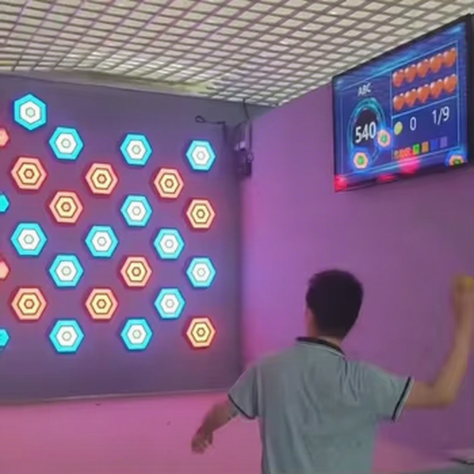 Interactive Wall Games Activate Game Arena Room Sensors Game Shoot With ...