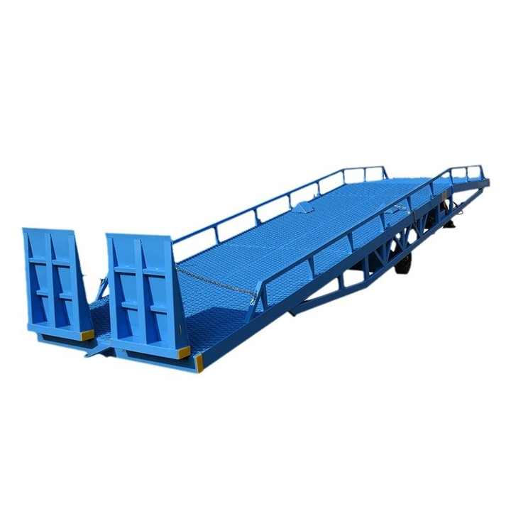 10 Ton Container Loading Dock Ramp Hydraulic Dock Leveler Yard Ramp for ...