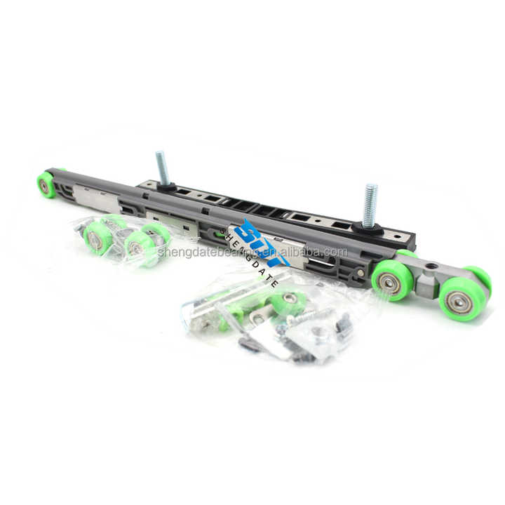 Sliding Door Roller Mechanism with Nylon Wheels and Bearings| Alibaba.com