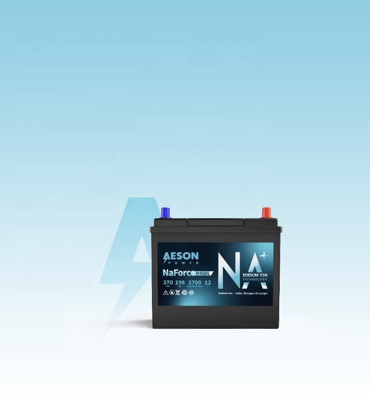 New Aeson Power NS60L Sodium Ion Car Battery MF Starting 12V 370CCA ...