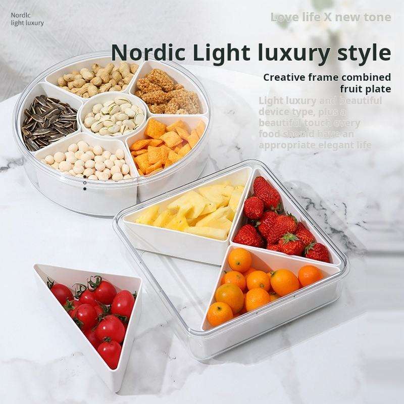 Divided Serving Tray - Efficient Food Storage Solutions