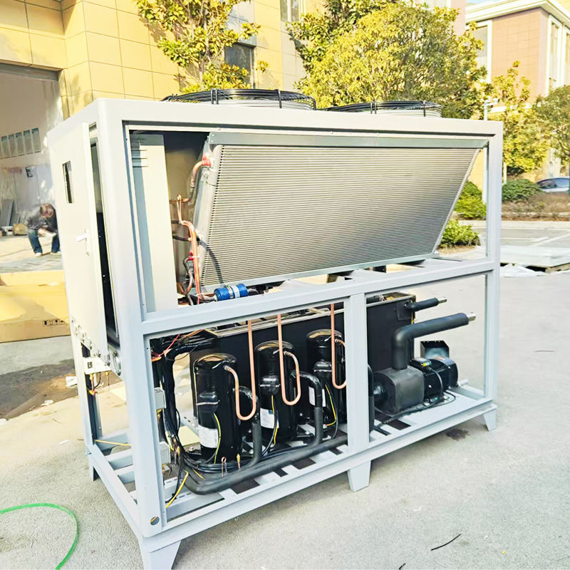 Air Cooled Chiller Low Temp Automatic Chilling Equipment Evaporative ...