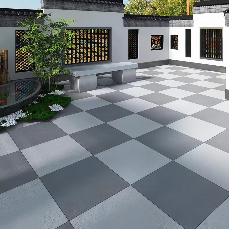 Modern Design Porcelain 12mm/20mm Thick Matte Stone Texture Anti-Slip ...