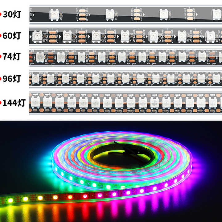 Vonew star 2835 Led Strip Light Ce Rohs ul 12v 24v Ce Rohs 2700k 3000k ...