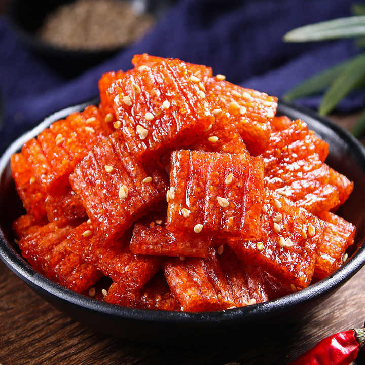 ISO HACCP Manufacturer direct sale Chinese famous latiao snack spicy ...