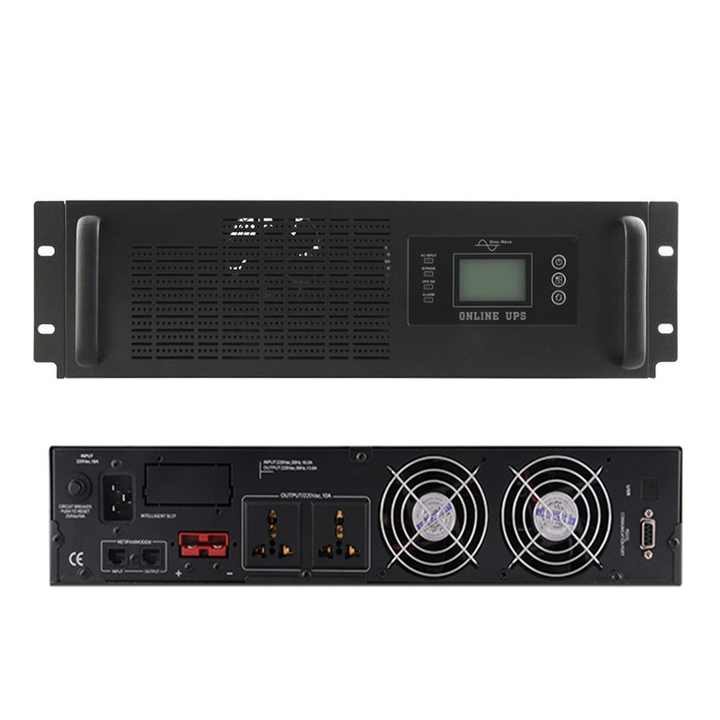 1kva 2kva 3kva 6kva 10kva Rack Mount high frequency Online UPS with Lithium-ion battery ...