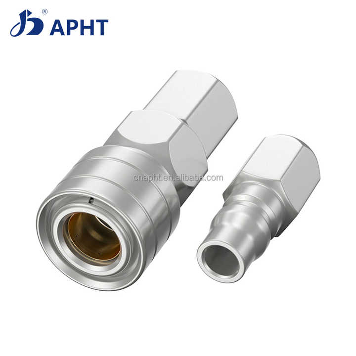 Pneumatic Quick Connect Coupler Carbon Steel Iron Nitto Air Hose Barb ...