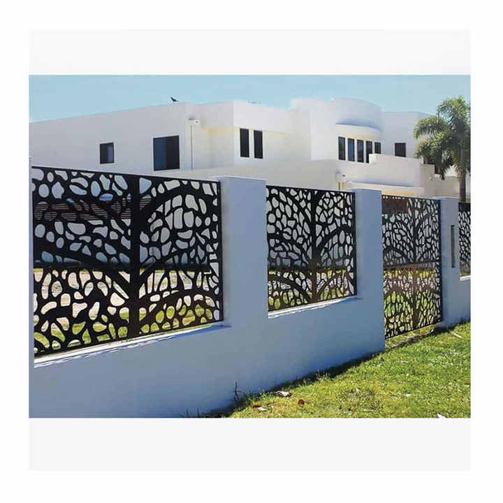 Custom Outdoor Perforated Aluminum Fence Panels