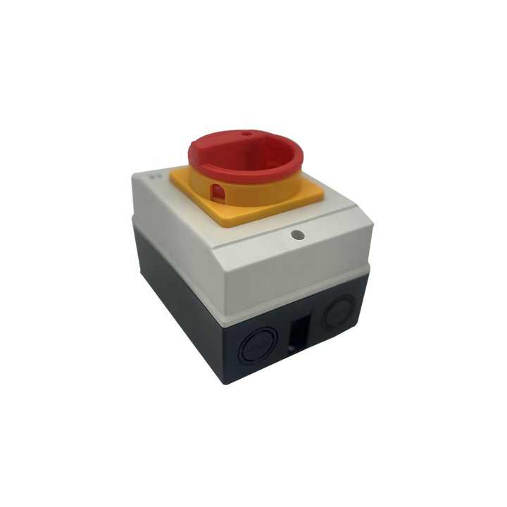 25a 4pole AC IP65 Outdoor Waterproof Rotary Load Disconnector Switch 3 Phase Rotary Cam ...