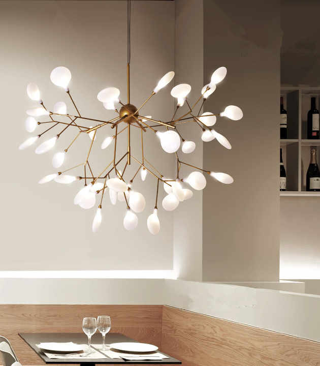 JYLIGHTING Modern Sputnik Firefly LED Ceiling Light G4