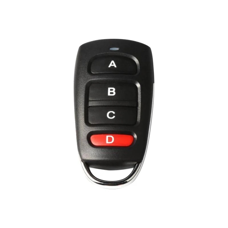433 Mhz Transmitter & Receiver Kit - 4 Button Remote Control