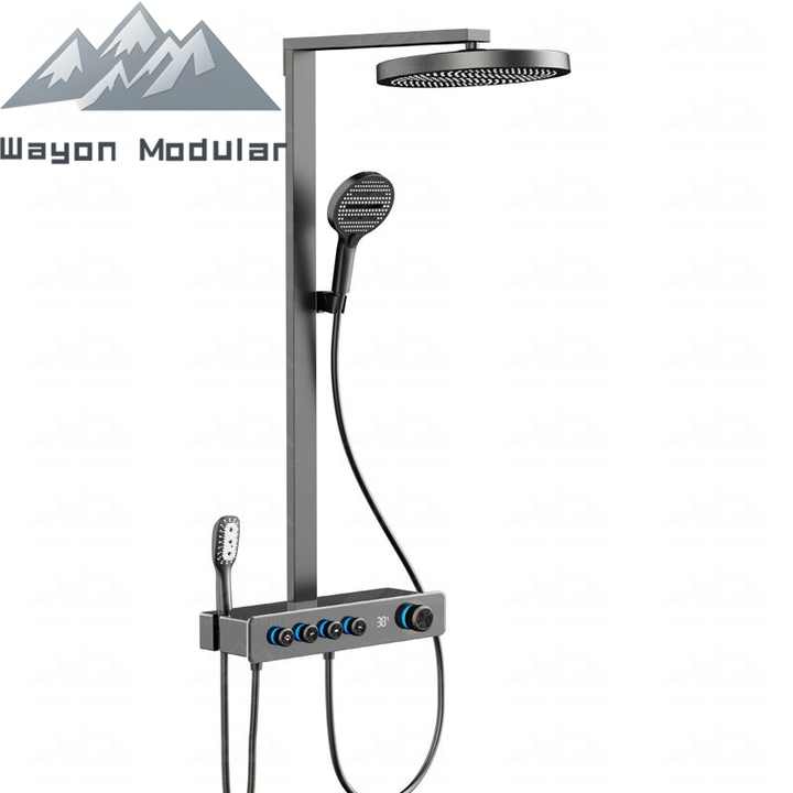 Wayon Bathroom Shower System 4-Function Piano Rainfall Warranty ...