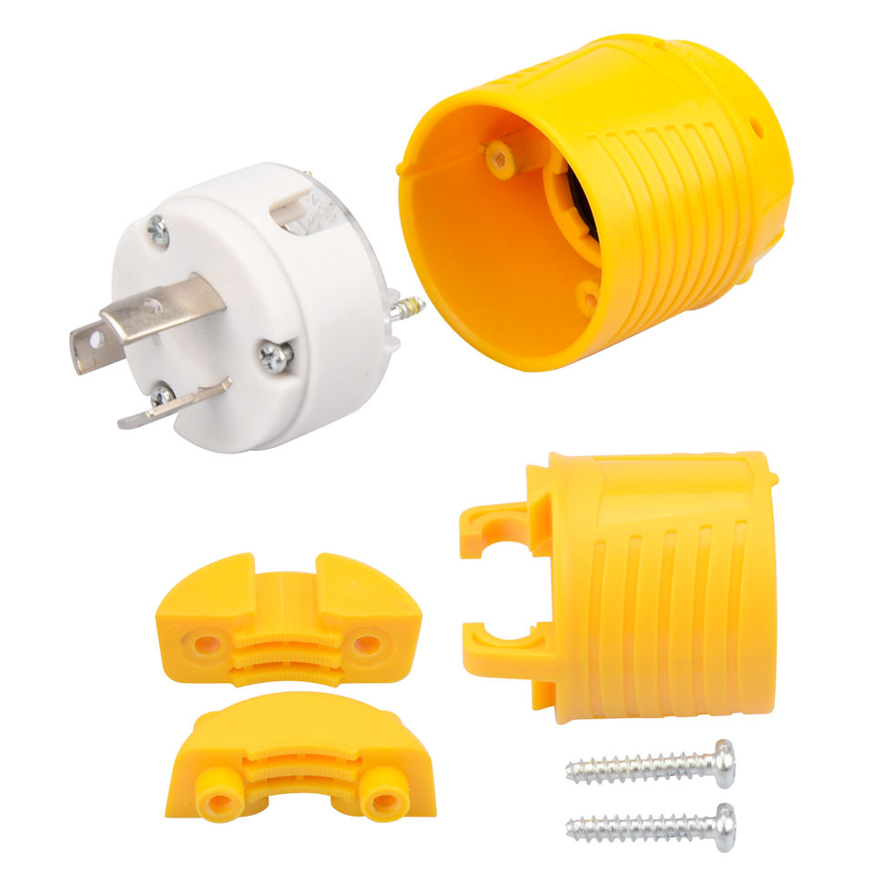 American Standard Twist Lock Male Plug ETL 20A 3 Prong NEMA L5-20P ...
