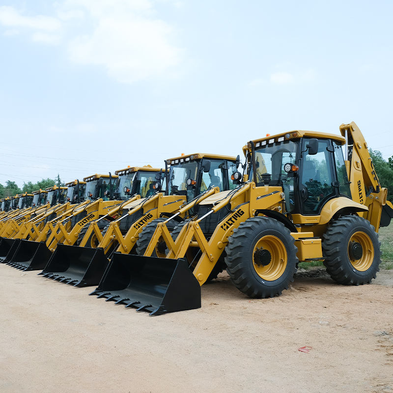 LTMG Construction Machinery 388 Model TLB 2.5 Ton 4WD Tractor Loader ...