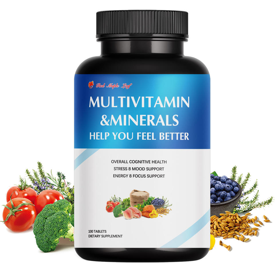 Clean-Label Multivitamin Tablets - No Fillers 25+ Nutrients Wellness ...