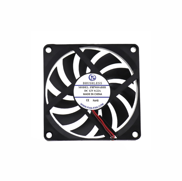 7010 3Inch 12V 24V DC Axial Fan 70x70x10mm Dc Axial Brushless Motor Flow Cooling Fan for UPS ...