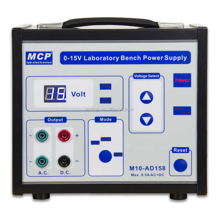 MCP M10-AD158 AC DC Power Supply - 15V 8.5A Dual Output
