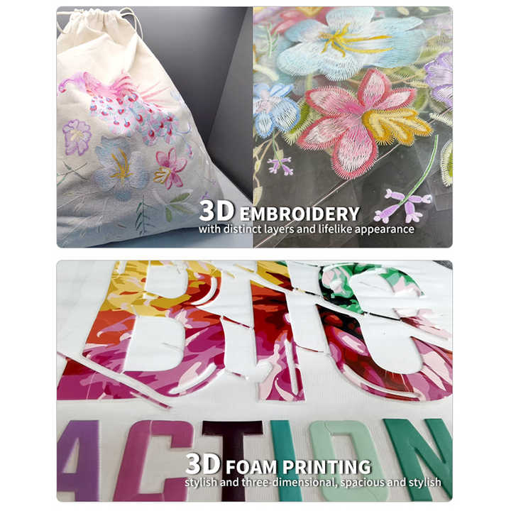 Titanjet 3D DTF Embroidery Printer - High Precision Foam Printing