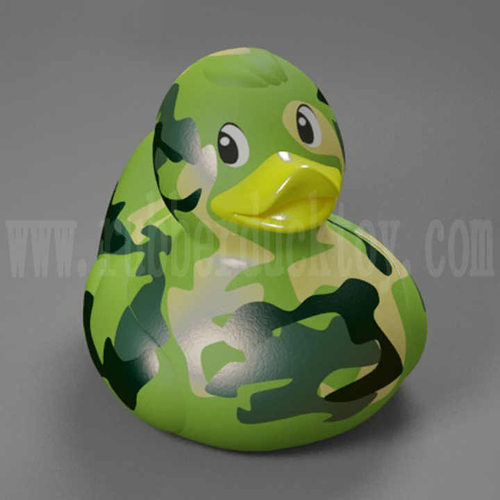 Cheap Army Camo Rubber Duck - Fun and Eco-Friendly Toy